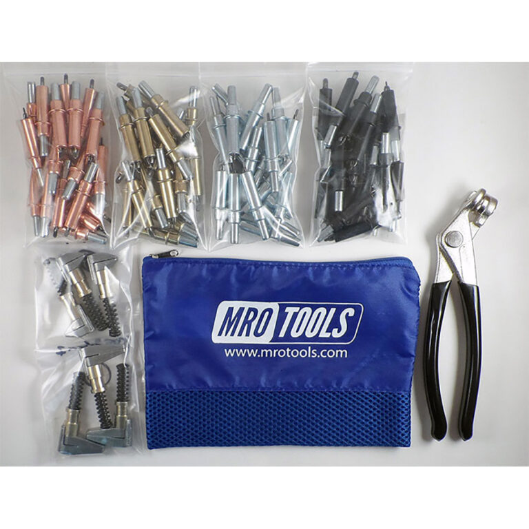 K2MSTR K-Series Deluxe Cleco Sheet Metal Fastener Kit - Cleco Fasteners