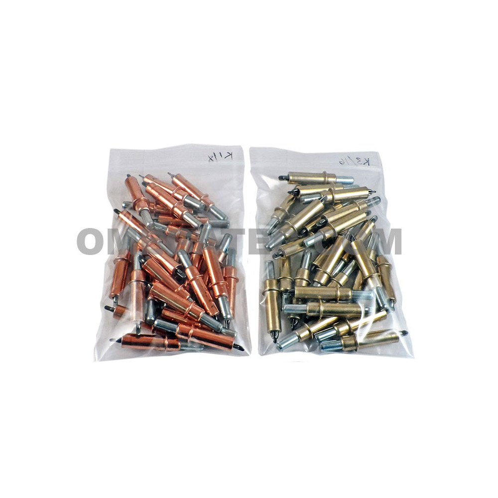 K3S50-1 Standard 0-1/4'' 25 1/8'' & 25 3/16'' Cleco Fasteners Kit w ...